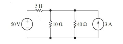 Solved Use Loop Current Method To Find The Current Across Chegg Com