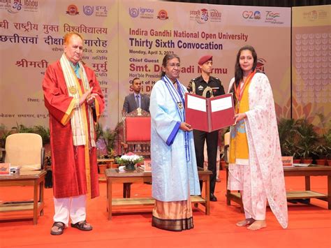 Ignou Confers Over 2 79 Lakh Diplomas Degrees Certificates In 36th Convocation 55 Per Cent