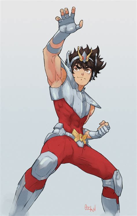Pegasus Seiya Saint Seiya Drawn By Ozkh Danbooru