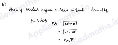 Class 11 Cbse Applied Maths Mensuration Exercise 4 1