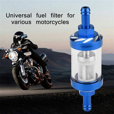 Universal Blackblue Gas Fuel Filter Scooter Oil F Grandado