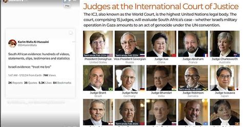 South Africas Case Against Israel Genocide Was Solid And Data Driven But The Court Seems