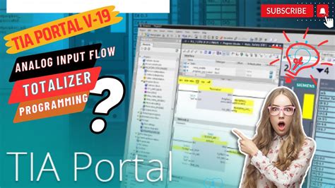 Programming S7 1200 Plc To Connect Analog Input Flowtotalizer In Tia Portal V 19 Youtube