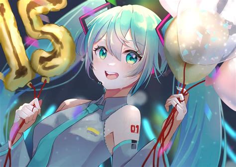 Hatsune Miku Vocaloid Drawn By Nonco No Danbooru