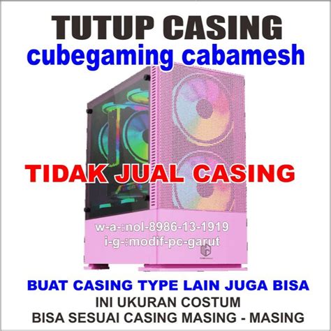 Jual Tutup Casing Komputer Cube Gaming Cabamesh Shopee Indonesia