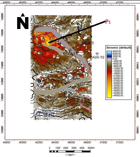 Seismic Attribute Analysis For Horizon 1 Prospective Area P1was Download Scientific Diagram