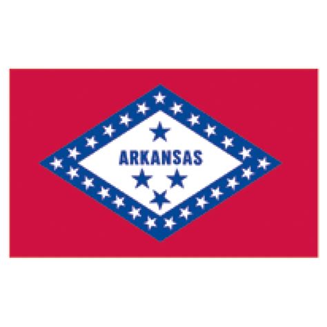 Arkansas State Flag 3x5 Poly Max The Patriot Flag Company