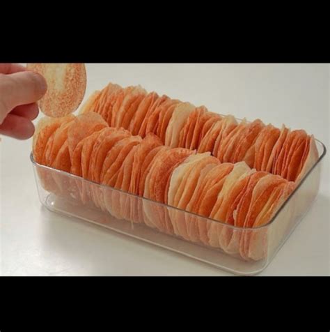 От 1 картоф правя цяла купа чипс без пържене без капка олио Здравословен и по тънък от лист