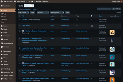 How To Activate Dark Mode For Your Wp Admin Dashboard Wp Daddy