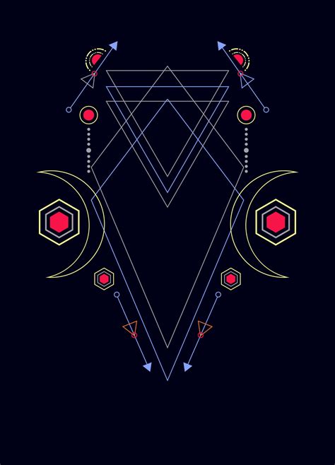 Sacred Geometry Ornament Vector Design Elements For Background 2680710 Vector Art At Vecteezy