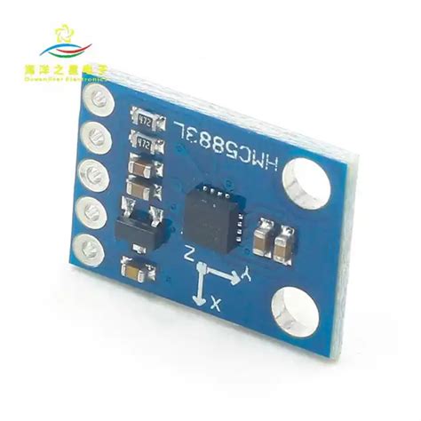 Triaxial Acceleration Gravity Angle Sensor Three Axis Compass