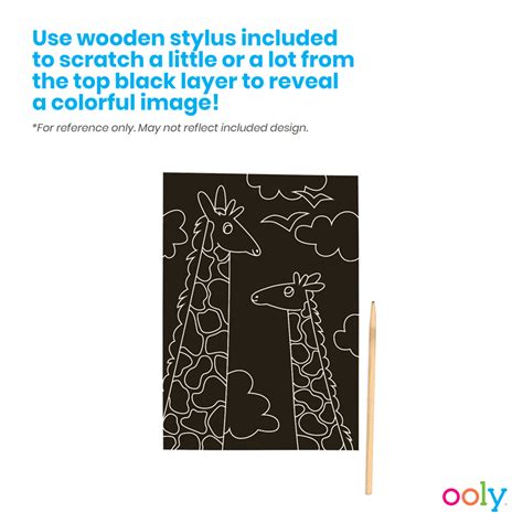Ooly Magical Unicorn Scratch And Scribble Scratch Art Kit Qatar Moms