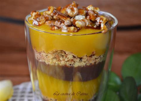 Triffle De Mango Y Chocolate La Cocina De Catina
