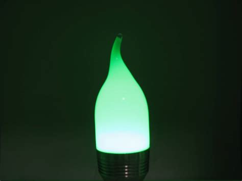 Rgb 3 Watt Led Flame Bulb E27 With Ir Remote Control Groothandel Xl