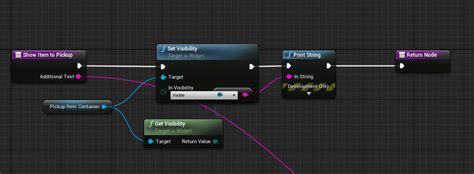 set visibility widget not working r unrealengine