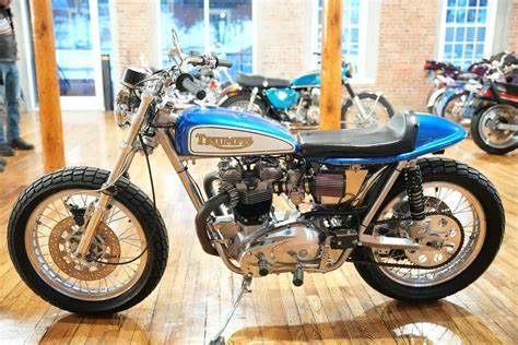 A 1968 Triumph T120r 750 Factory Tt Racer Ridden By Gene Romero