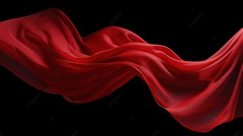 검은 배경에 펄럭이는 빨간색 패브릭의 3d 렌더링 공단 실크 배경 새틴 배경 배경 일러스트 및 사진 무료 다운로드