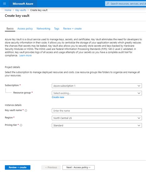 Configuring Azure Key Vault Support For Eft