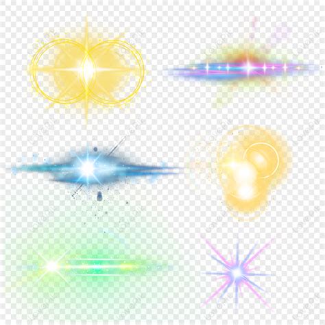 조명 일러스트 효과 노란색 그라디언트 조합 구배 눈부신 Png 일러스트 무료 다운로드 Lovepik