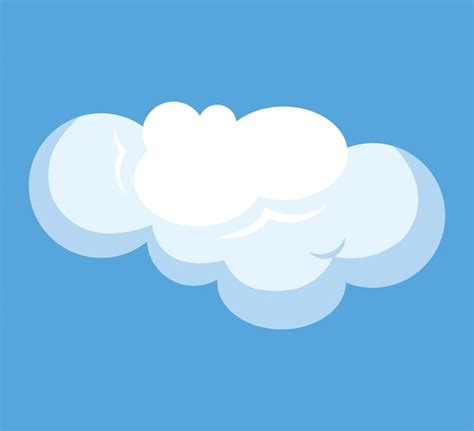 Premium Vector White Cloud Of Colorful Set This Artwork Brings A