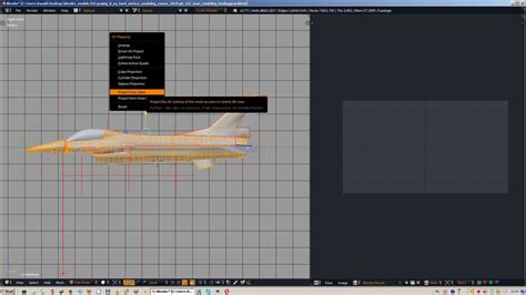 Blender Smart UV Project Bended Uvmap Section Editing FSDeveloper