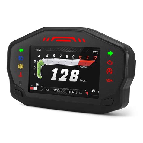Lcd Digital Speedometer For Motorcycle Tft Screen Motorcycle Odometer