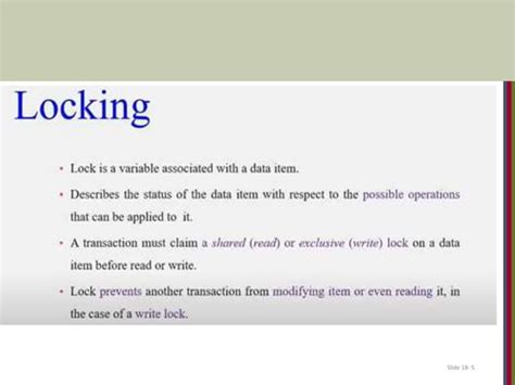 Chapter Three Concurrency Control Techniquesetuppt
