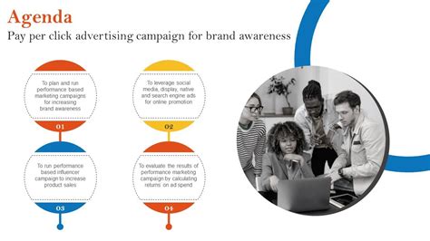 Agenda Pay Per Click Advertising Campaign For Brand Awareness Mkt Ss V Ppt Template