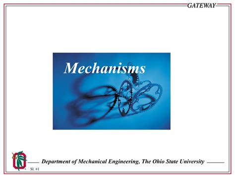 PPT Mechanisms PowerPoint Presentation Free Download ID 5577056
