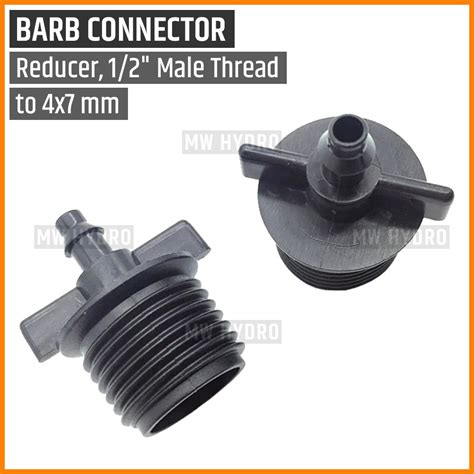 Jual Connector Pipa 1 2 Ke Selang 4mm 7mm Shopee Indonesia