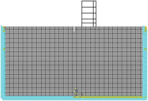Finite Element Model Of The Soil Trench Building Download Scientific Diagram