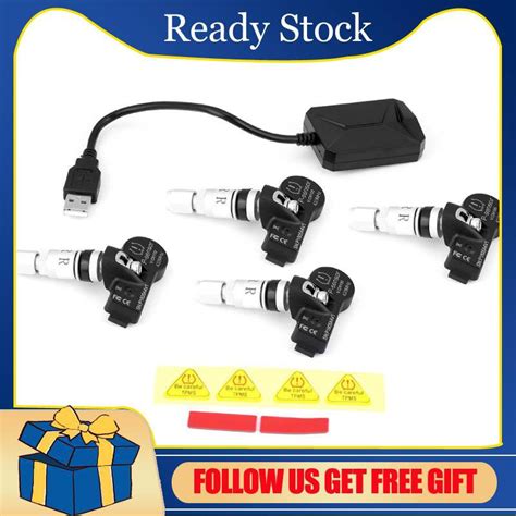 USB Tire Pressure Monitor System TPMS Internal Sensor For Shopee Philippines