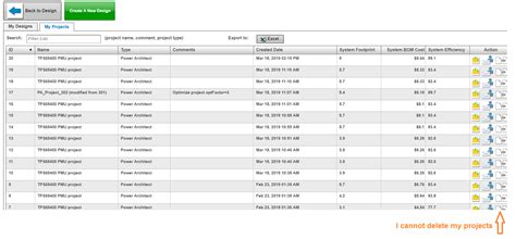 Webench® Tools Delete Webench Designs Simulation Hardware And System Design Tools Forum