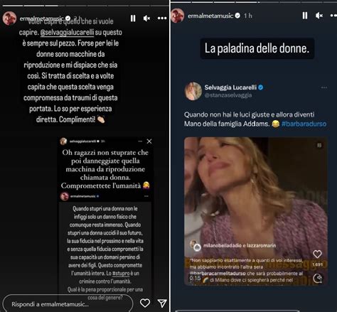 Lucarelli Attacca Ermal Meta Lui Tira Di Mezzo La Durso Bagarre