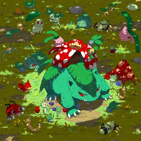 Roselia Pokemon Danbooru