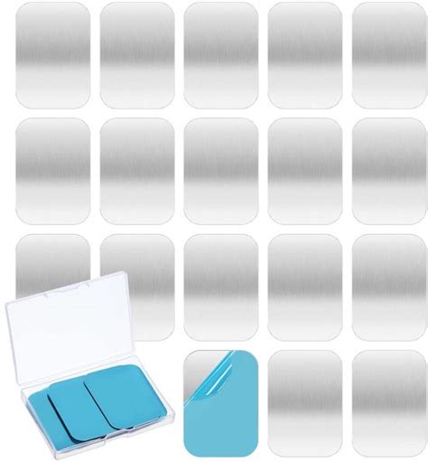 Metalen Plaatjes Set Voor Magnetische Telefoonhouder Zelfklevend 14