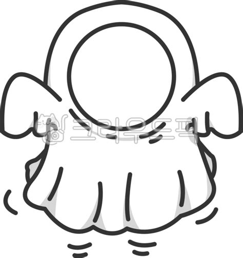 할로윈데이 어린이 얼굴합성 합성 유령 사진이미지일러스트캘리그라피 스트로크제이작가