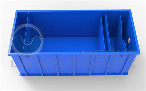 Neutralization Basin 15cbm With Thomsonwehr Absetzbecken