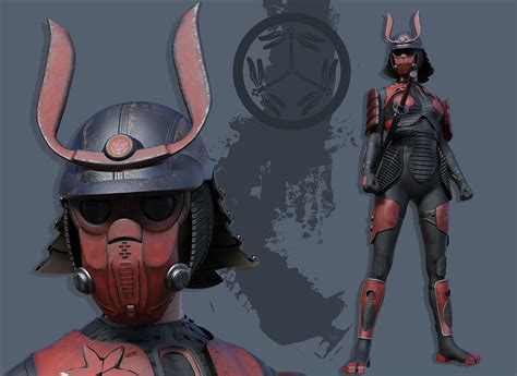Sci Fi Samurai Outfit For Genesis 3 Females Daz 3d