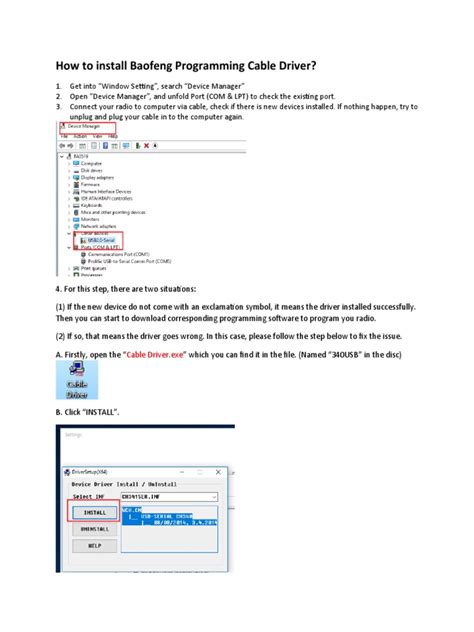 Installation Guideline Of Baofeng Programming Cable Driver Pdf