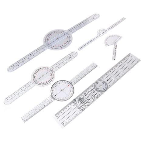 Finger Goniometer Pvc Durable Physical Goniometer Light Weight