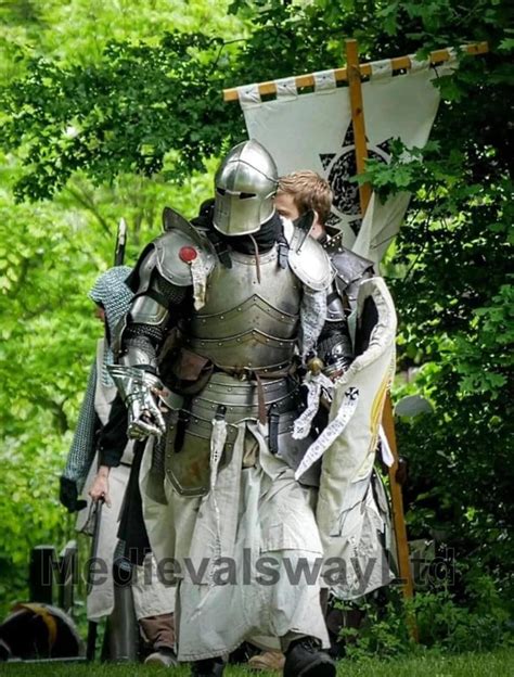 Barbute Full Armor Suit Full Body Plate Armor For Medieval