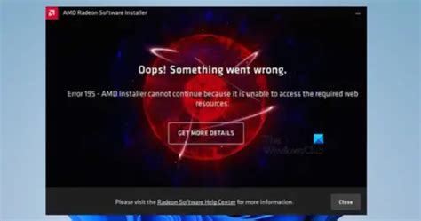 Fix AMD Installer Error On Windows