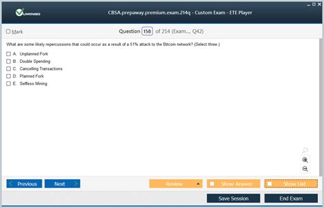 Blockchain CBSA Exam Dumps CBSA Practice Test Questions PrepAway
