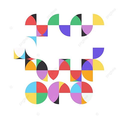 둥근 모서리와 원이 있는 사각형 스타일의 모양이 있는 기하학적 디자인 배경 바로 인쇄 보고서 배경 일러스트 및 사진 무료 다운로드 Pngtree