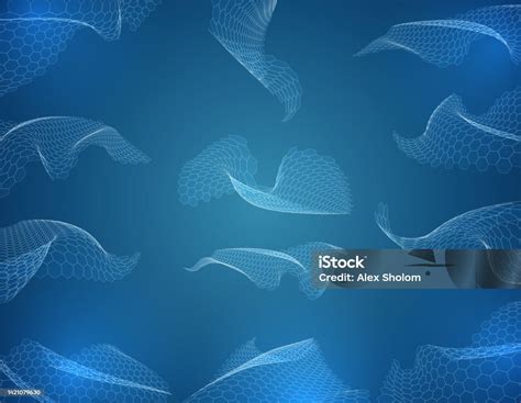 Ilustración De Gran Conjunto De Panales Vectoriales Hexagonales Y Más