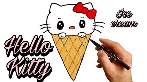 How To Draw Hello Kitty Step By Step Guide Easy Way Dibujo De Kitty 헬로 키티 그리기 ハローキティを