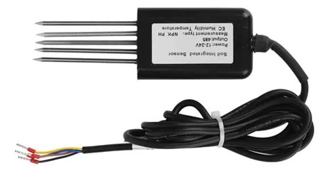 Nuevo Sensor Ec De Solo Rs485 5 Pinos Ph Npk Temperatura E