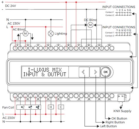 KNX Channel Mix Actuator With Digital Input Delta Link IT