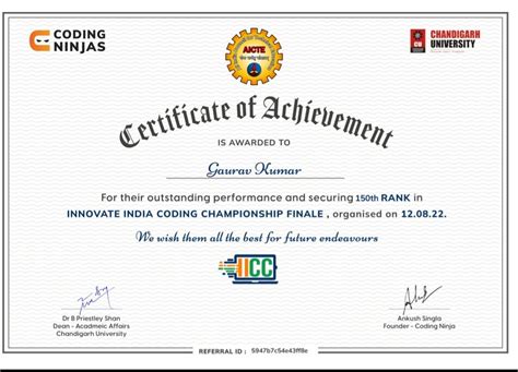 gaurav kumar on linkedin india coding codingninjas aicte problemsolving